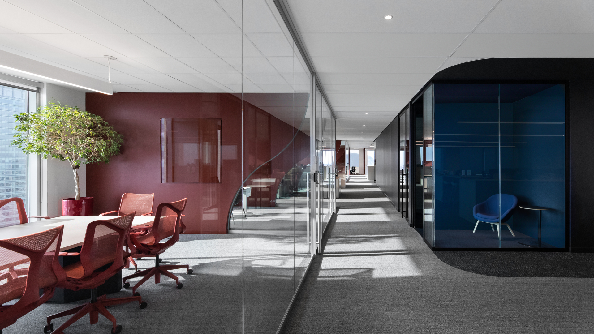 Thin, Modern, and Architectural | Glass Walls | Muraflex