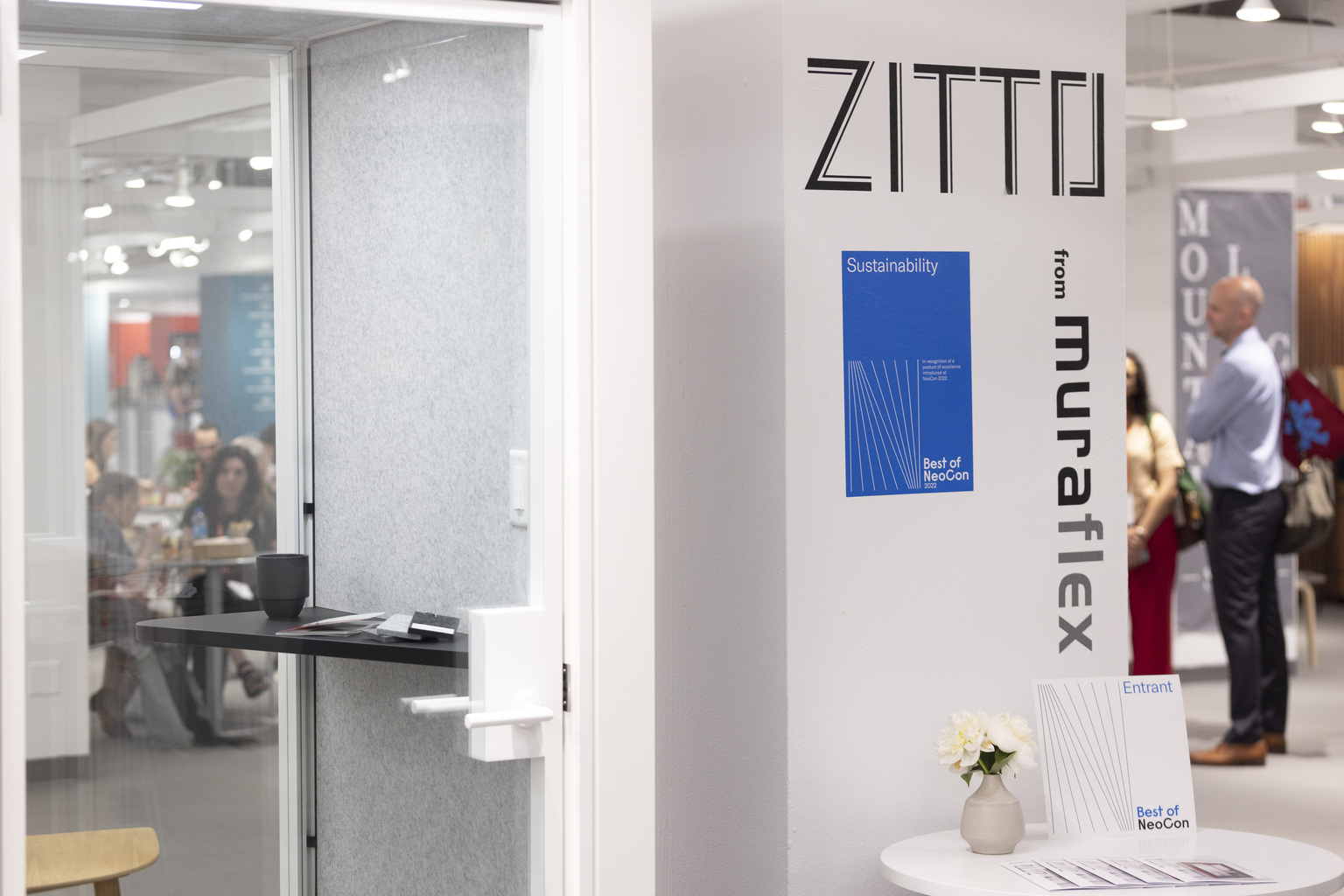 ZITTO wins Best of NeoCon '22 for Sustainability — Muraflex ZITTO wins Best of NeoCon '22 for Sustainability — Muraflex