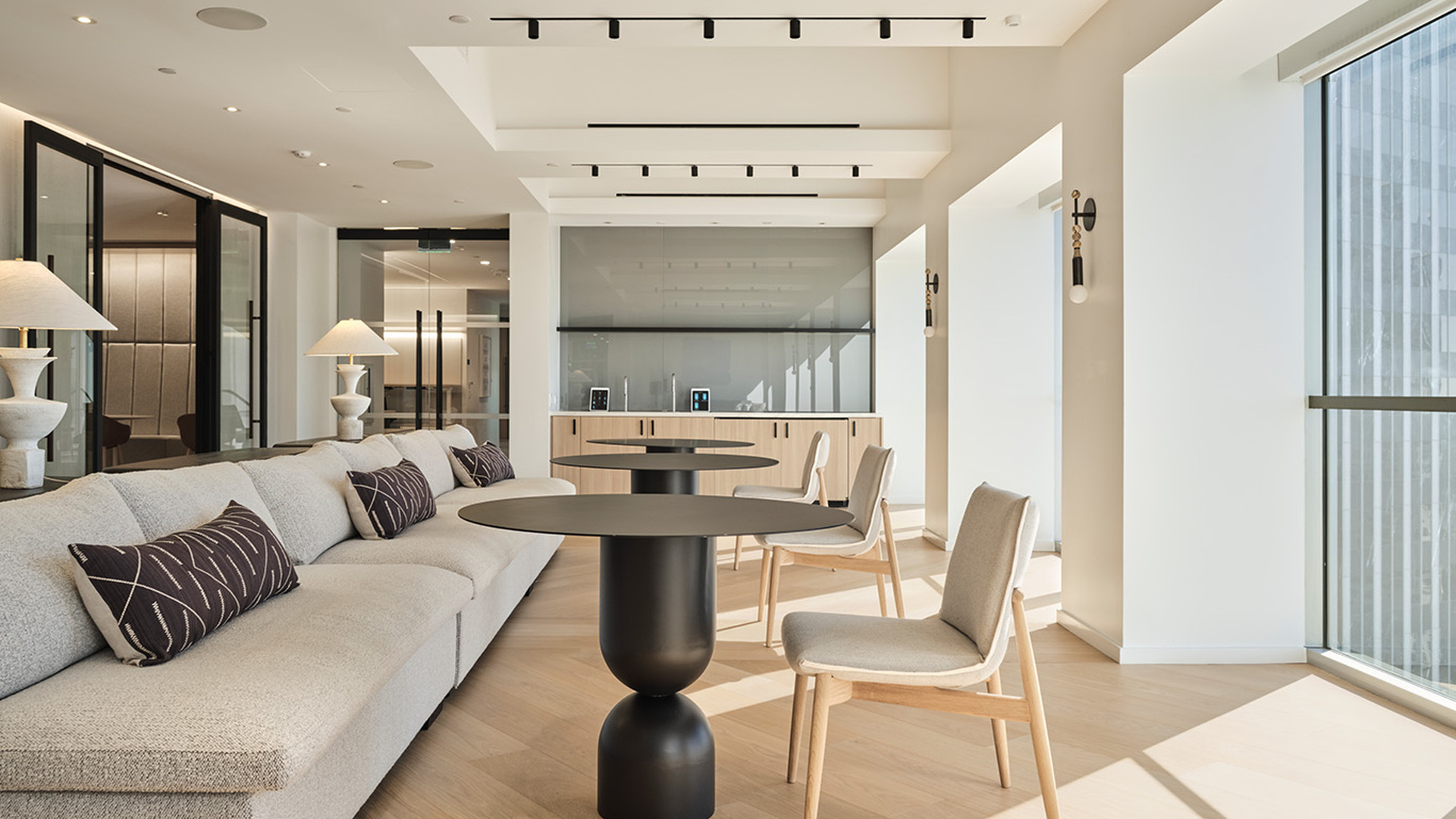 Wood and Glass: A beautiful combination. — Muraflex