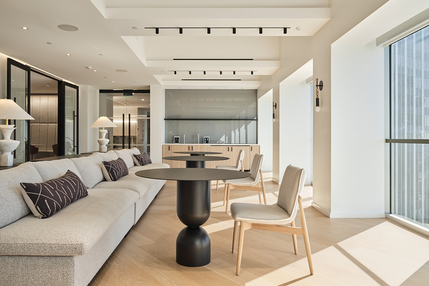 Wood and Glass: A beautiful combination. — Muraflex