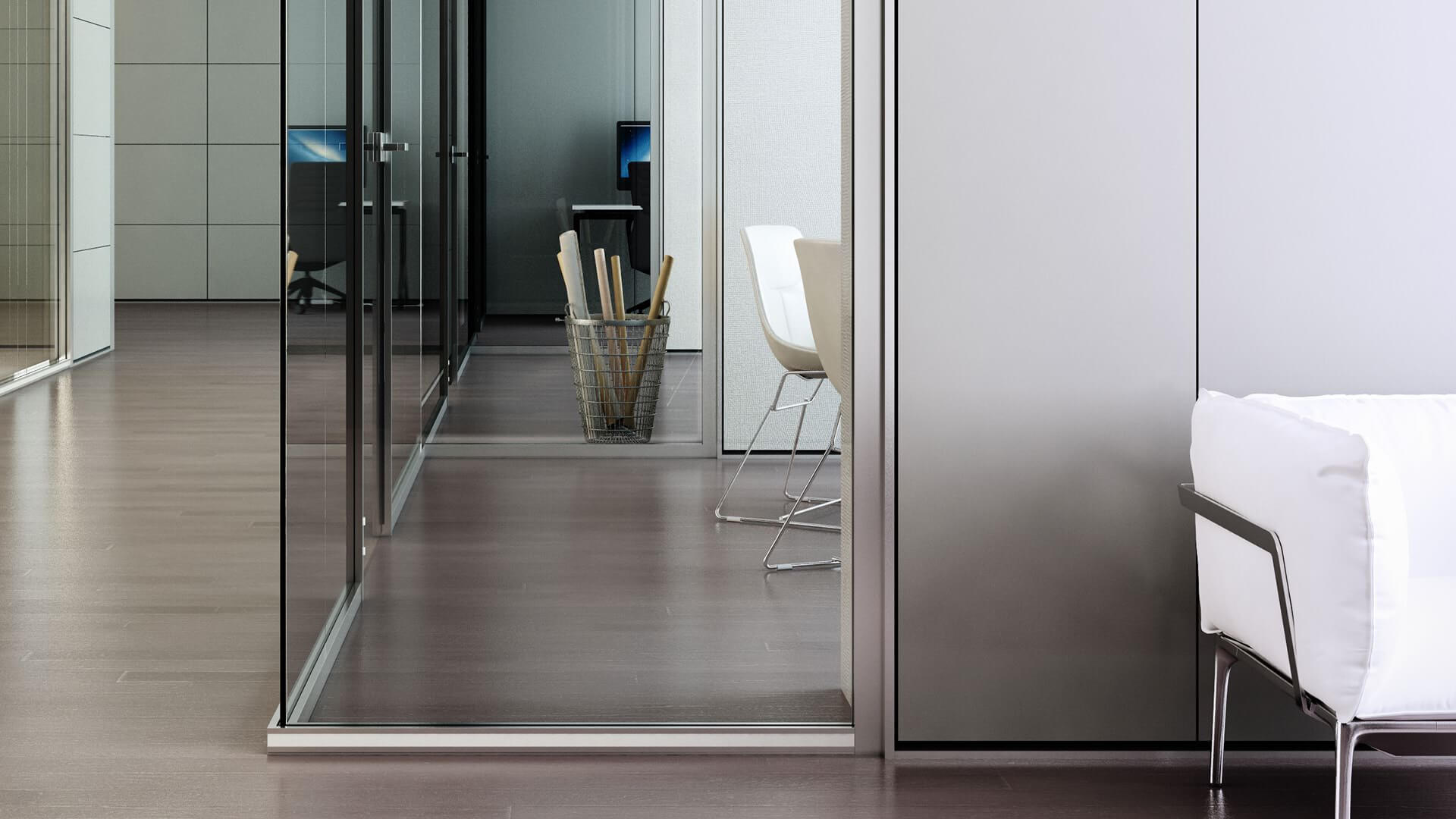 Versatile Demountable Office Demising Wall Systems | Muraflex